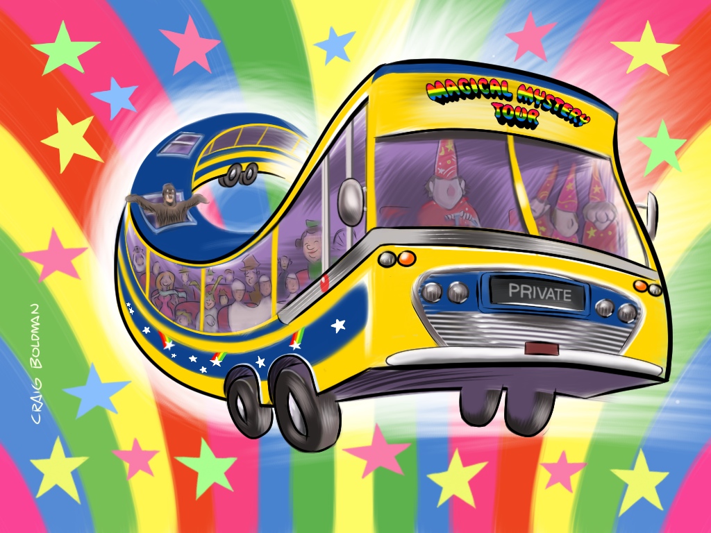 Magical Mystery Tour Bus! - Craig Boldman